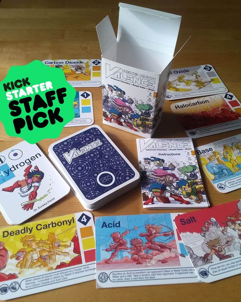 Valence -The Introduction to Chemistry Card Game