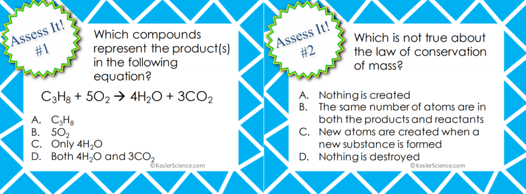 BALANCING CHEMICAL EQUATIONS LESSON PLAN – A COMPLETE SCIENCE LESSON ...