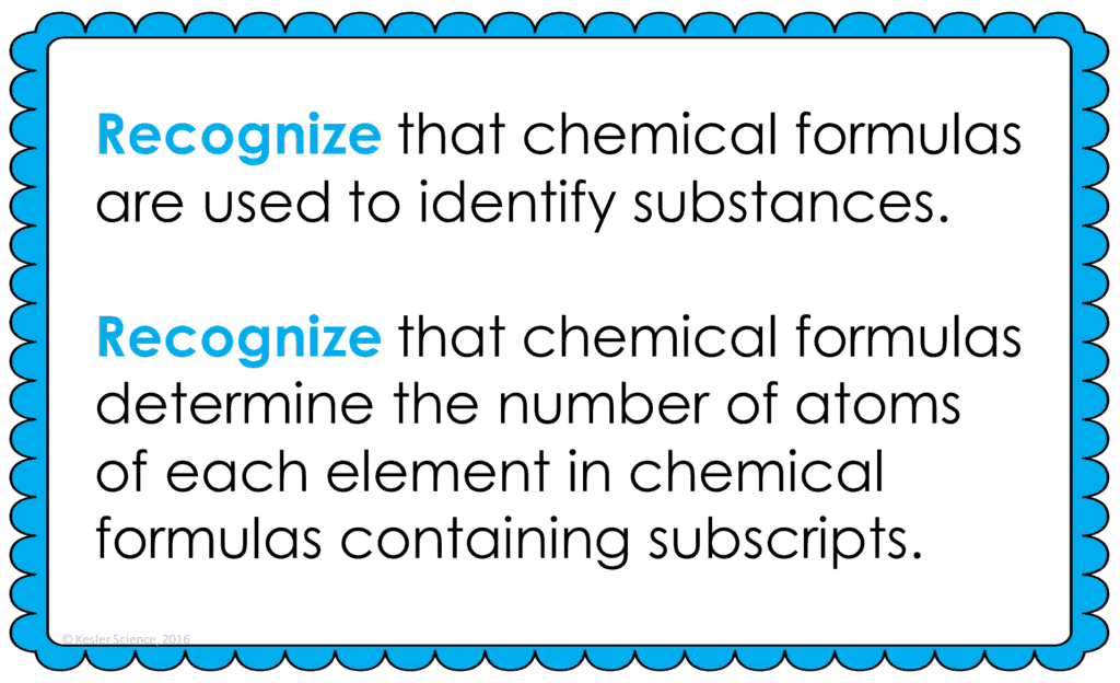 COUNTING ATOMS AND ELEMENTS LESSON PLAN – A COMPLETE SCIENCE LESSON ...