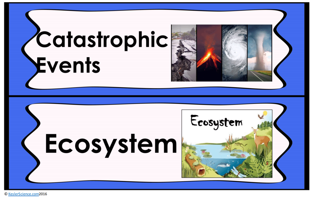 CATASTROPHIC EVENTS LESSON PLAN – A COMPLETE SCIENCE LESSON USING THE ...