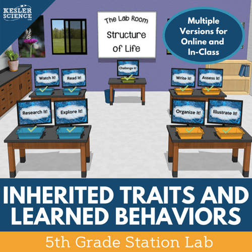 Inherited Traits and Learned Behaviors Activities 5th Grade Science