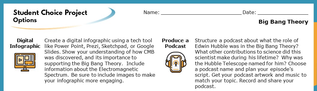 Big Bang Theory Lesson Plan – A Complete 5E Method Science Unit