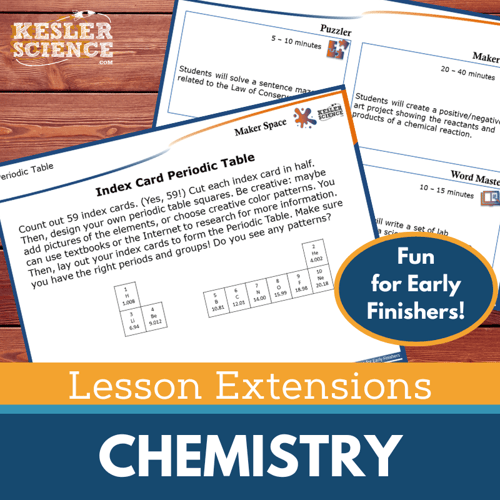 TEKS 7.6A Compare Elements & Compounds for Middle School Science