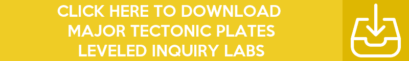 Major Tectonic Plates Inquiry Lab