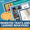 Inherited Traits and Learned Behaviors Activities 5th Grade Science