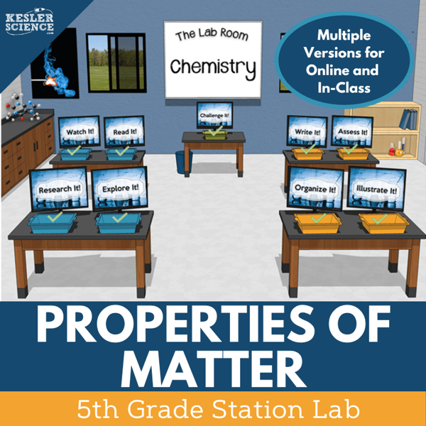 NGSS - Properties of Matter Activities for 5th Grade Science