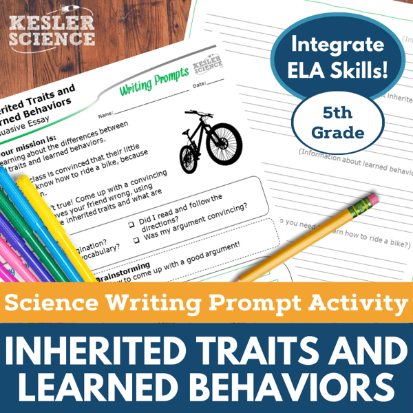 Inherited Traits and Learned Behaviors Activities 5th Grade Science