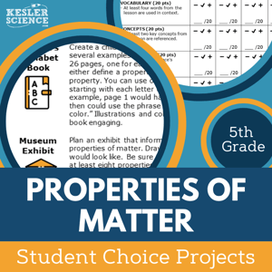NGSS - Properties of Matter Activities for 5th Grade Science