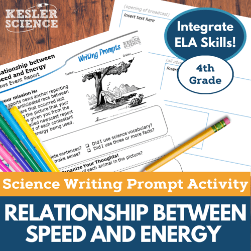 NGSS - Speed & Energy Activities for 4th Grade Science