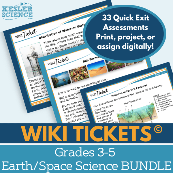 NGSS - Weathering & Rate of Erosion Activities for 4th Grade Science