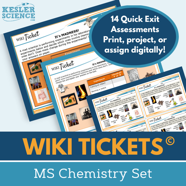 TEKS 7.6A Compare Elements & Compounds for Middle School Science