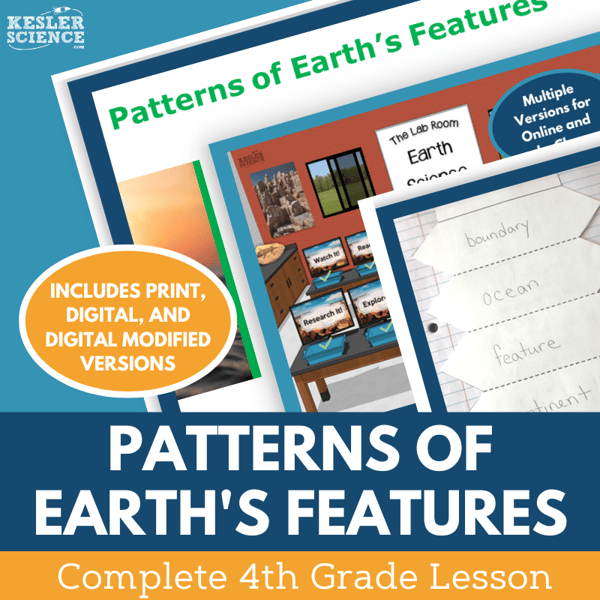 NGSS - Earth's Features Activities for 4th Grade Science