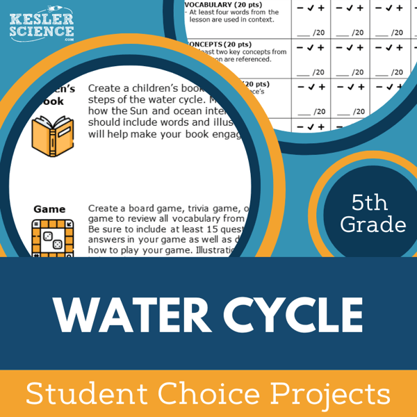 Water Cycle Activities for 5th Grade Science