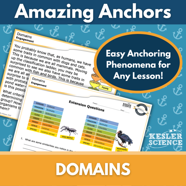 TEKS 7.14A Taxonomy Activities for Middle School Science