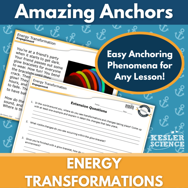 TEKS Energy Transformations in Systems for Middle School Science