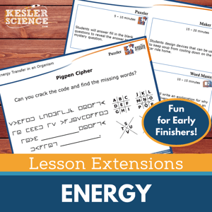 TEKS 6.8C Energy of Waves Activities for Middle School Science