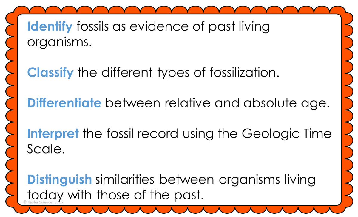 Fossils Lesson Plan – A Complete 5E Method Science Unit