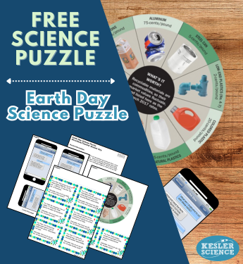 Free Earth Day Science Puzzle 2026