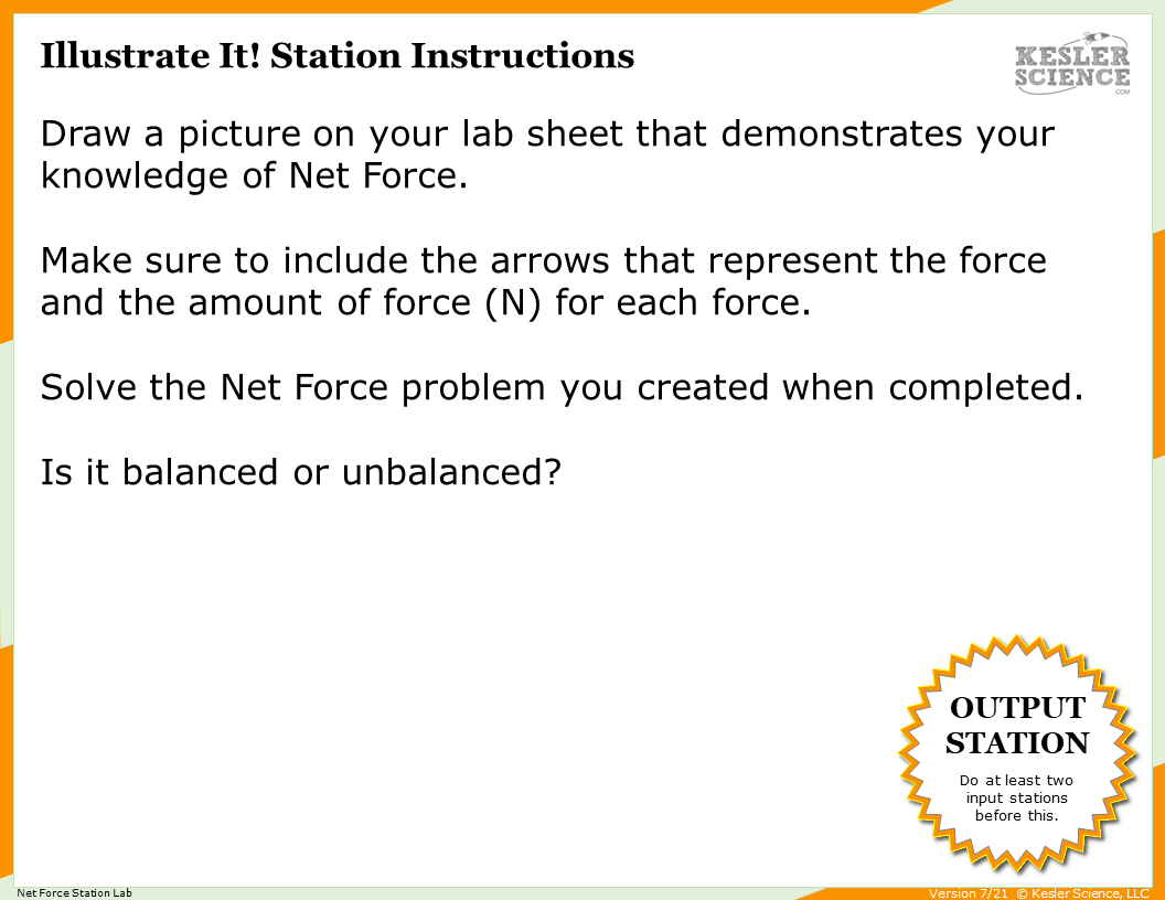 Net Force Lesson Plan – A Complete 5E Method Science Unit