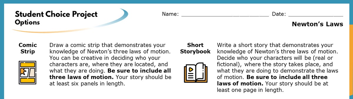 Newton's Laws Lesson Plan – A Complete 5E Method Science Unit