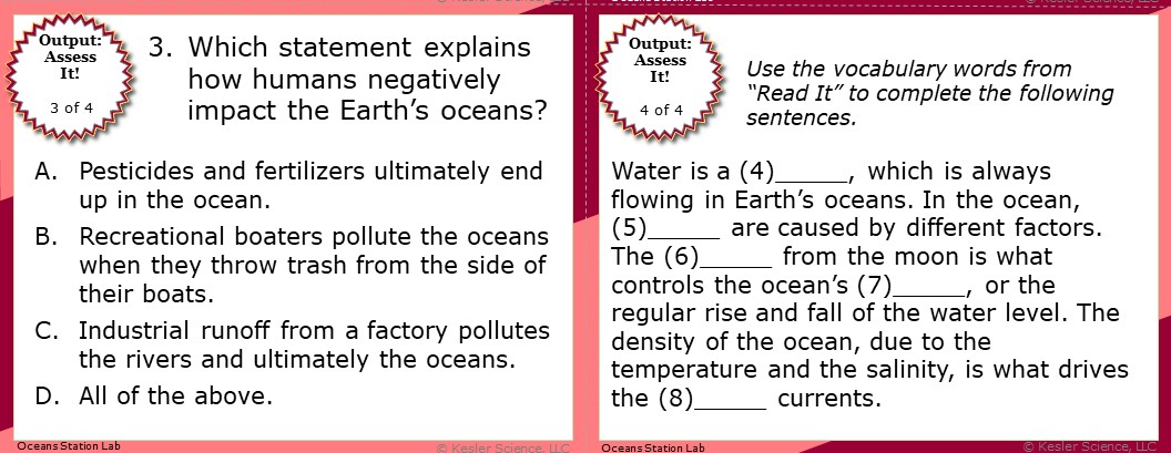 Oceans Lesson Plan – A Complete 5E Method Science Unit