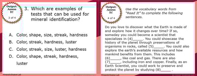 Properties of Minerals Lesson Plan - A Complete 5E Method Science Unit