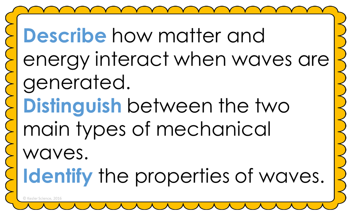 Properties of Waves Lesson Plan - A Complete 5E Method Science Unit