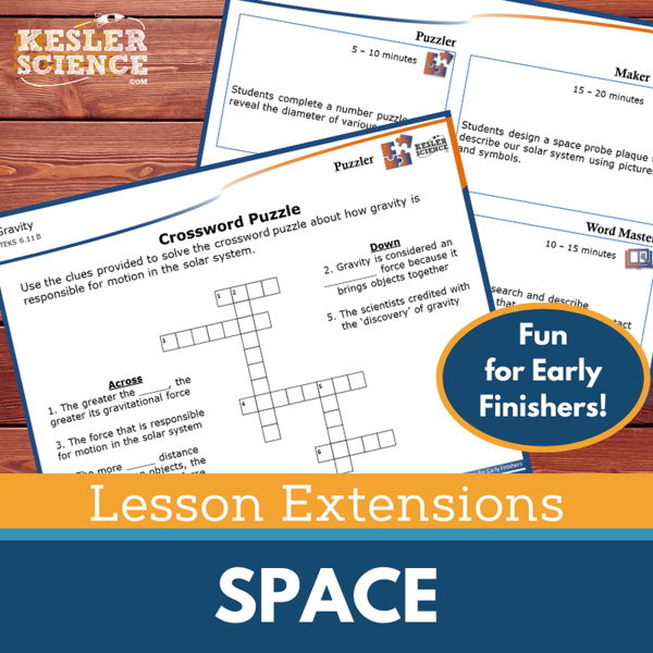 TEKS 8.9B Classifying Galaxies Activities for Middle School Science