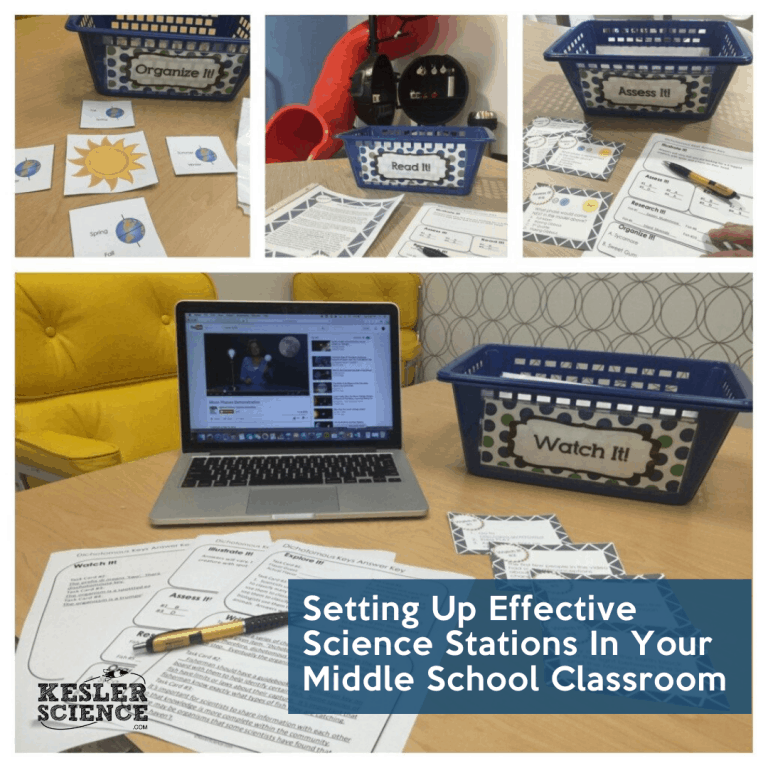Setting Up Effective Science Stations for Your Middle School Classroom