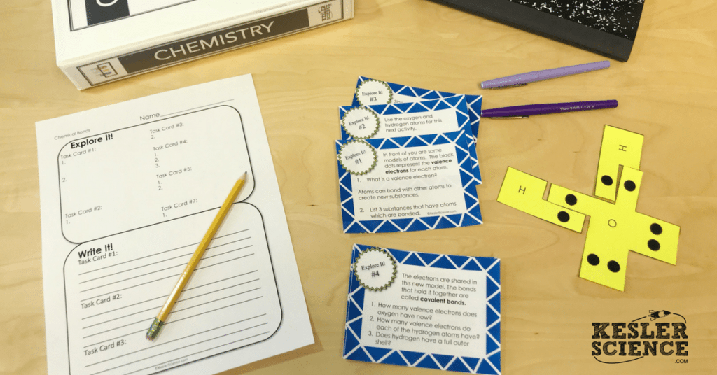 CHEMICAL BONDING LESSON PLAN – A COMPLETE SCIENCE LESSON USING THE 5E ...