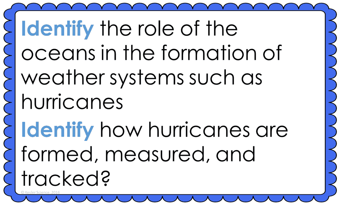 HURRICANE FORMATION LESSON PLAN – A COMPLETE SCIENCE LESSON USING THE ...