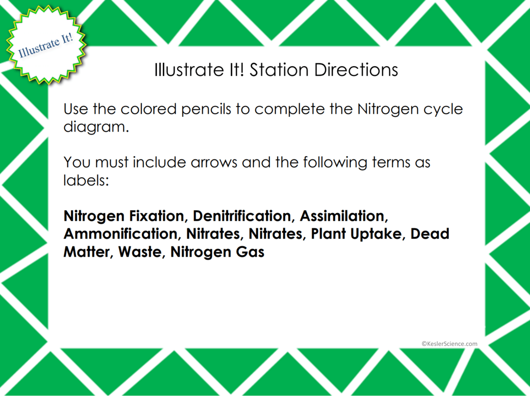 NITROGEN CYCLE LESSON PLAN – A COMPLETE SCIENCE LESSON USING THE 5E ...