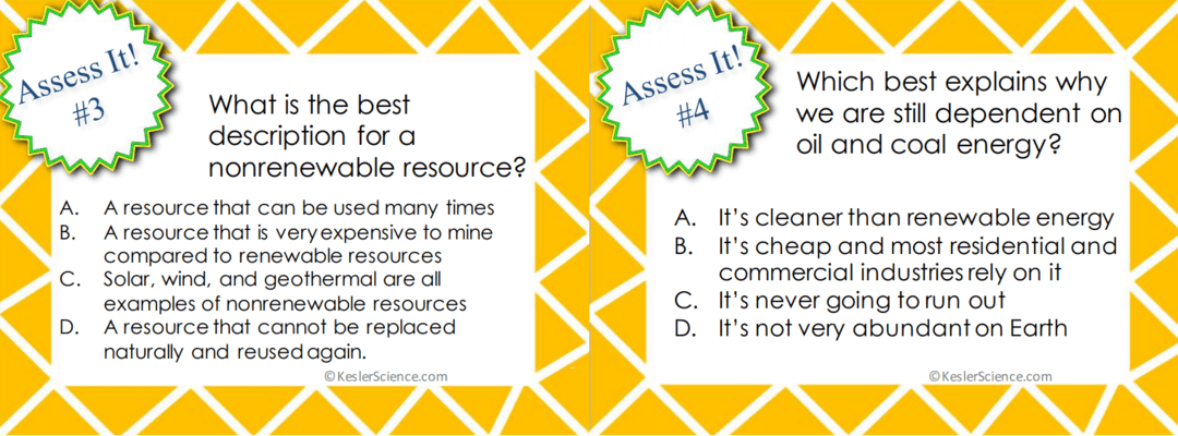 NONRENEWABLE ENERGY RESOURCES LESSON PLAN – A COMPLETE SCIENCE LESSON ...