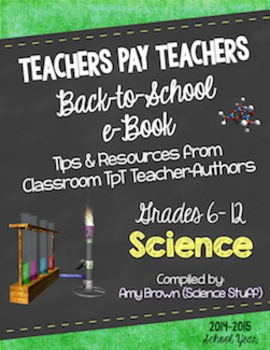 Back to School Science e-Book for Secondary Teachers - Free