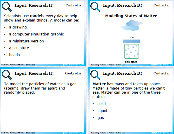 Illustrating Particles of Matter Activity: 8 Hands-On Stations (TEKS 5 ...
